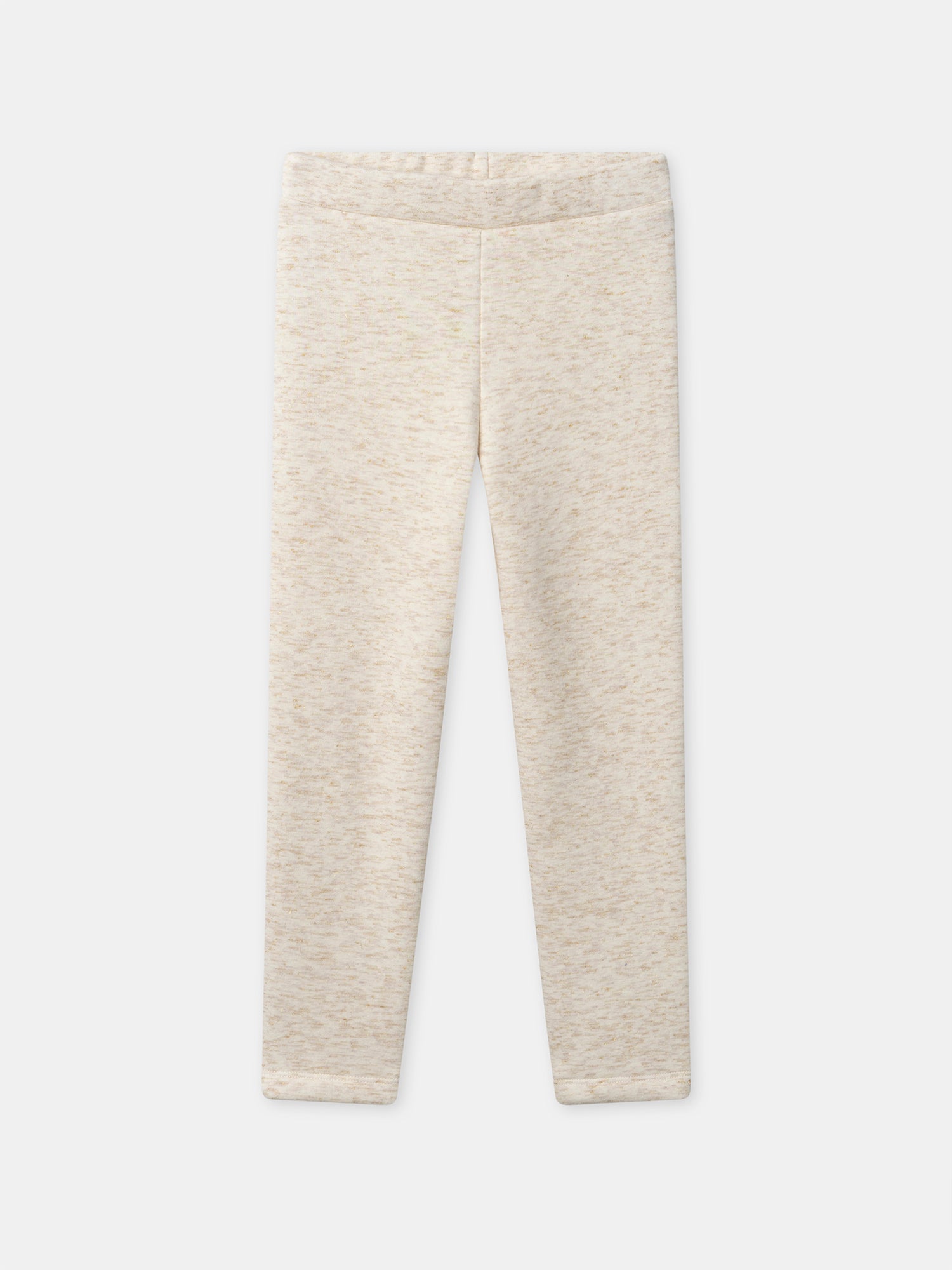 Legging fourré beige Fille